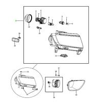 China Headlight Assembly Left and Right 55079409AJ 55079408AJ for 2011-2013 JEEP Grand Cherokee Brand FARPREEY for sale