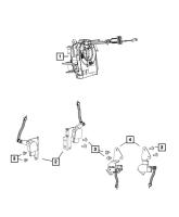 China Front Right Height Level Sensor 56029594AC for RAM 1500 2013-2014 for sale