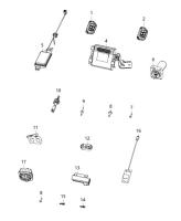 China Under-Hood Switch 68342252AB for 2018-2022 Jeep Wrangler JL Gladiator for sale