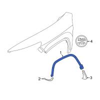 China Front Wheel Arch for sale