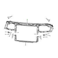 China FARPERRY 68200478AC Gantry Radiator Frame for 2015-2023 Dodge Charger for sale