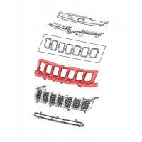 China FARPREEY 6BA20TZZAB Front Center Grille Frame Plastic Grille for 2017 - 2021 Jeep Compass for sale