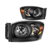 China For 2006 2008 Dodge Ram 1500 2500 3500 Replacement Pickup Headlight Head Lamps OEN68003124AA 68003125AA for sale