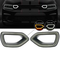 China FOR 2019 Dodge Charger 6.4L Hemi SRT V8 UPPER GRILLE LED Lights 68417505AA 68417504AA for sale