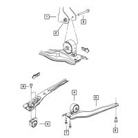 China FARPREEY 5105494AF Transmission Mounts for 2007-2017 Dodge Calibe Jeep Compass Patriot 2.0 2.4 for sale