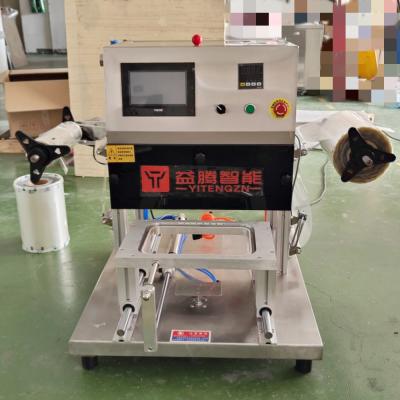 China Automatic Tray Sealer with MAP Selladora Food Container 8 Compartments Packing Machine for sale