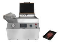 China 304SUS Single Chamber Skin Pack Tray  Sealing Machine Vacuum Tray Sealer Machine For Meat for sale