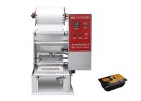 China OEM ODM Desktop Roll Film Semi Automatic Tray Sealer For Fruit Food for sale