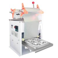 China Desktop Manual Hand Press Bowl Sealer Machine Multifunction for sale