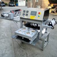 China 1500W 220V Bowl Sealer Machine Half Automatic For Fast Food for sale