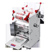 China 700W 300℃ Food Tray Sealing Machine Tabletop Semi Automatic for sale