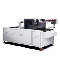 China 6500W Continuous Food Tray Sealer Machine Vacuum Modified Atmosphere With Gas Mixture for sale