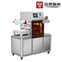 China 4KW Continuous Automatic Vacuum Food Tray Sealer Machine In MAP Plastic Tray packing Equipment for sale