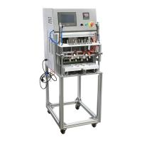 China Thermostat Vertical Food Tray Sealer Machine Tray Lidding Machine Accurate 650W for sale
