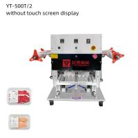 China 1600W Nitrogen Automatic Tray Sealing Machine 6061 Aluminum Alloy for sale