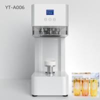 China 120W Tabletop Semi Automatic Tray Sealer Electric Can Sealer Machine Homeuse for sale