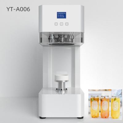 China 120W Tabletop Semi Automatic Tray Sealer Electric Can Sealer Machine Homeuse for sale