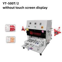 China SUS304 Semi Automatic Food Container Heat Sealer Gas Flush Tray Sealer for sale