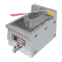 China 4500W Stainless Steel Tabletop Electric Pressure Fryer 21L With Basket for sale