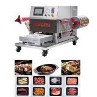 China OEM ODM Semi Auto Plastic Bowl Sealing Machine With Without Gas Flush for sale