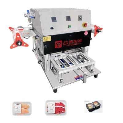 China 1600W Tabletop Food Tray Heat Sealer Modified Atmosphere Wide Use for sale
