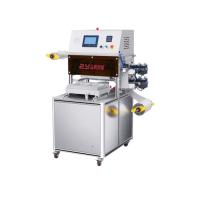 China Gas Flush Modified Atmosphere Bowl Sealer Machine Prolong Food Shelf Life for sale