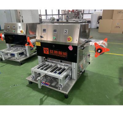 China 1.5KW Lunch Plate Packing Machine MAP Sealing Machine For Fruits for sale