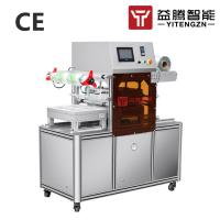 China 2400W Vacuum Pneumatic Lunch Tray Sealing Machine Semi Automatic for sale