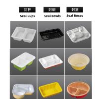 China Automatic Tabletop Vacuum Tray Sealer Machine Commercial Food Tray Sealer 110V 1800W for sale