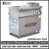 China 35L 9KW Electric Deep Fryers Chicken Deep Fryer Machine 300 Degrees for sale