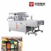 China 3.5KW Carbon Dioxide Plastic Thali Packing Machine For Supermarket for sale