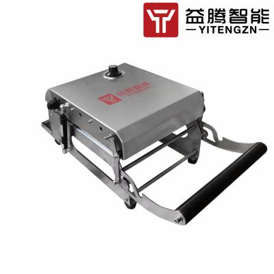 China 600W Manual Food Tray Sealing Machine 300mm Width Max for sale