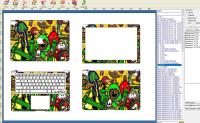 China Notebook Decal Laptop Skin Making Machine 3m Vinyl Macbook Protective Sticker Software for sale