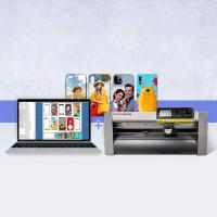 China Daqin DIY Mobile Skin Cutter Template Software Free Update for sale