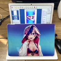 China Daqin Skin Sticker Cover Die Cut Vinyl Label Printer And Cutter for Notebook for sale