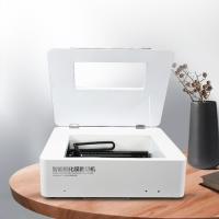 China High Speed CO2 Screen Protector Laser Cutting Machine For Nano Tempered Glass for sale