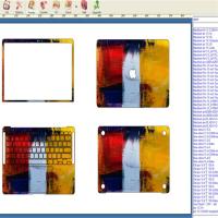 China DAQIN Mobile Custom-sized Laptop Skin Software And Machine That Makes Cutsom Vinyl Stickers for sale