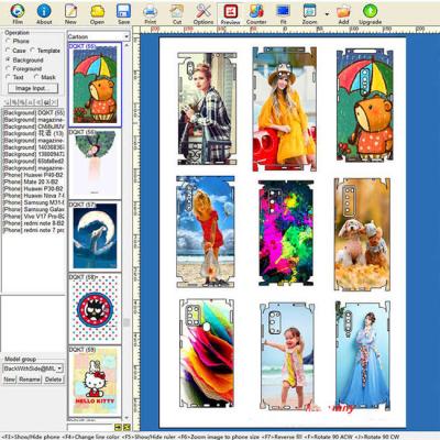 China Daqin Vinyl Graphics A3 Skin Cutter Machine In Samsung Vinyl Sticker for sale