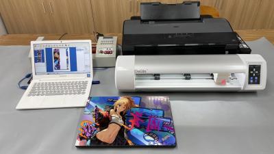 China Laptop Stickers Daqin Laptop Skin Mobile Protector Making Machine Factory Production for sale