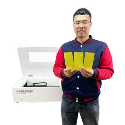 China Daqin Tempered Glass Screen Protector Laser Cutting Machine For Online Business Shop for sale