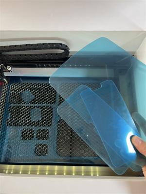 China Screen Protector Laser Cutting Machine supporting any model and shape with easy modification and addition of template data for sale