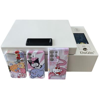 China DAQIN DIY Mobile Phone Case Printer Customize Machine Sublimation Blanks Phone Cases Printing Machine for sale