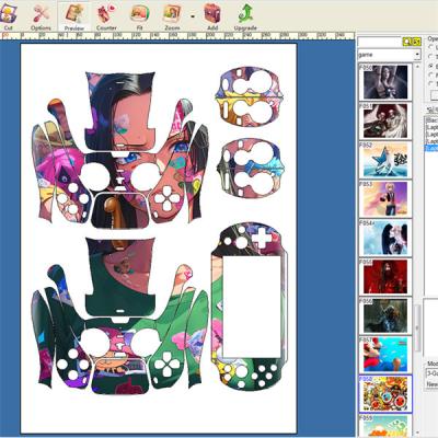 China Laptop Skin Making Machine With Laptop Templates And No Cutting Limit Supporting Creative Laptop Skin Designs for sale