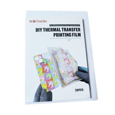 China A5 Size Heat Transfer Film Is Used For Manufacturing 3D Phone Cases. for sale