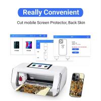 China Wholesale Intelligent Mini Mobile Phone Film Cutter Plotter Unlimited TPU Hydrogel Smartphone Screen Protector Cutting Machine for sale