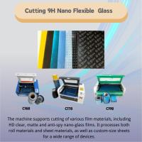 China Automatic Screen Protector Cutter for multi-size cutting of nano glass screen protectors with laser engraving and smooth edge finishing for sale