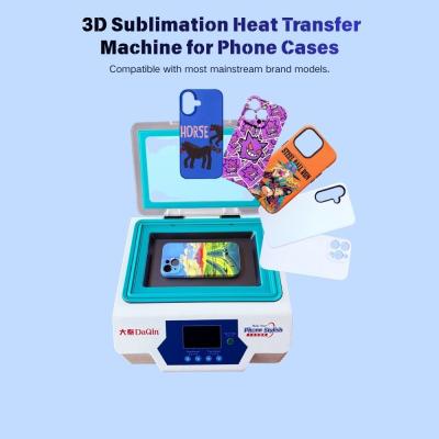 China 360° Vacuum Full Wrap 3D Sublimation Machine, 110-240V Optional, Scratch Resistant Printing for sale