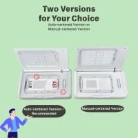 China A++ Quality Automatic Intelligent Vacuum UV Curing Laminator for Mobile Phone Screen Protectors 3D Radian for sale