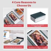 China Daqin Inkless Mini Portable Custom Smart Printer for Phone Back Skin Stickers for sale
