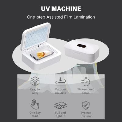 China Portable UV Vacuum Bonding & Curing Machine for Mobile Phone Screen Optical Hydrogel Glass Film for sale